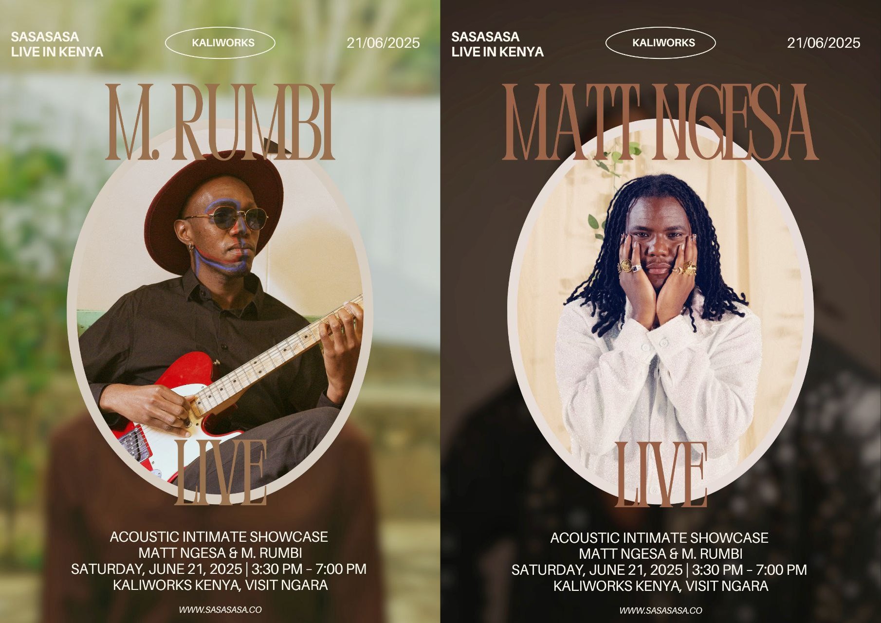 Sasasasa | Acoustic Showcase with Matt Ngesa & M. Rumbi